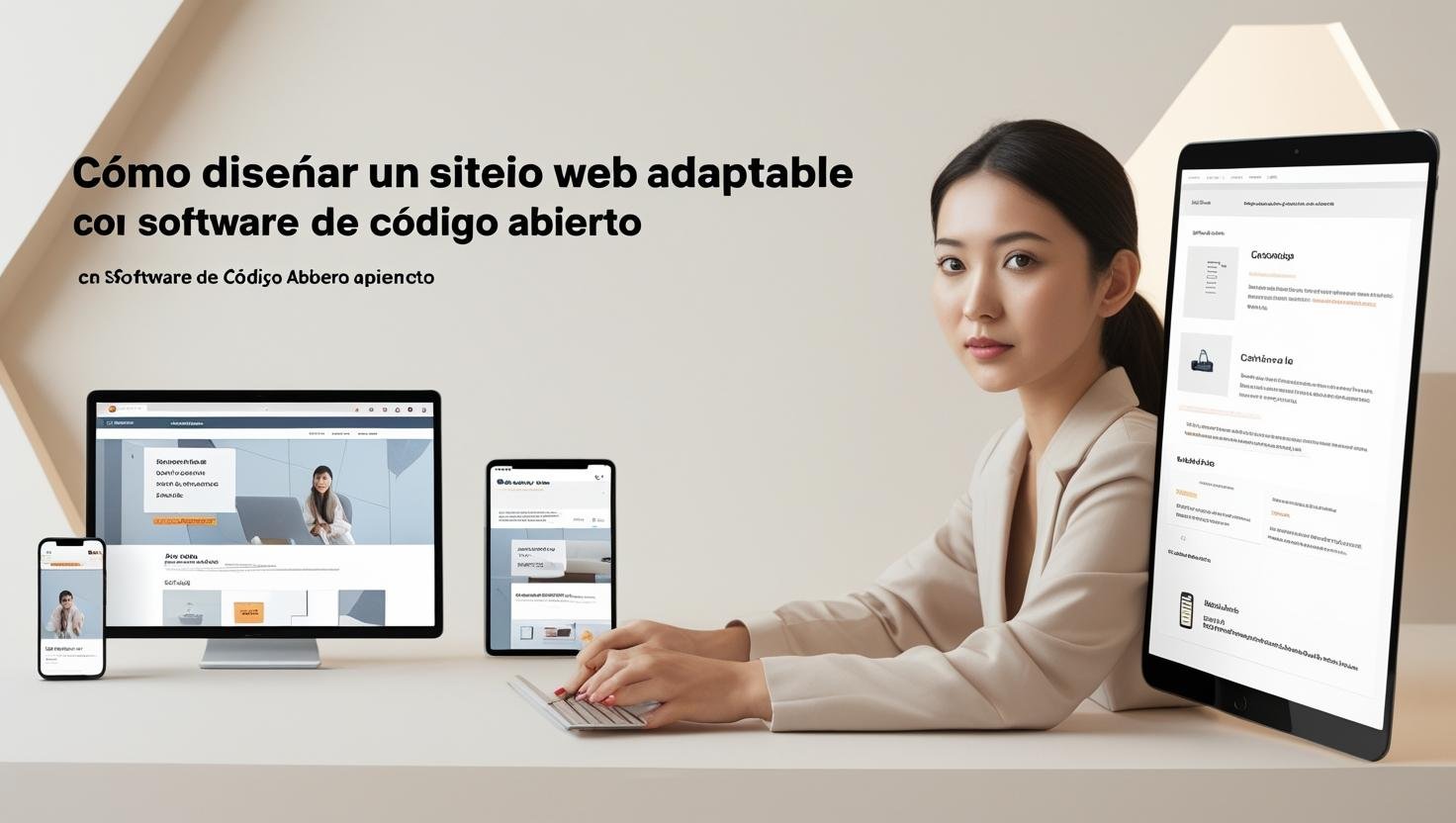 Cómo diseñar un sitio web responsive con software libre - Solo Software ...