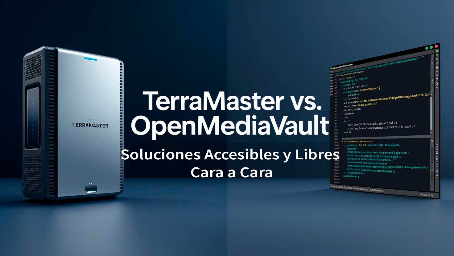 TerraMaster vs OpenMediaVault: NAS libres cara a cara - Solo Software Libre