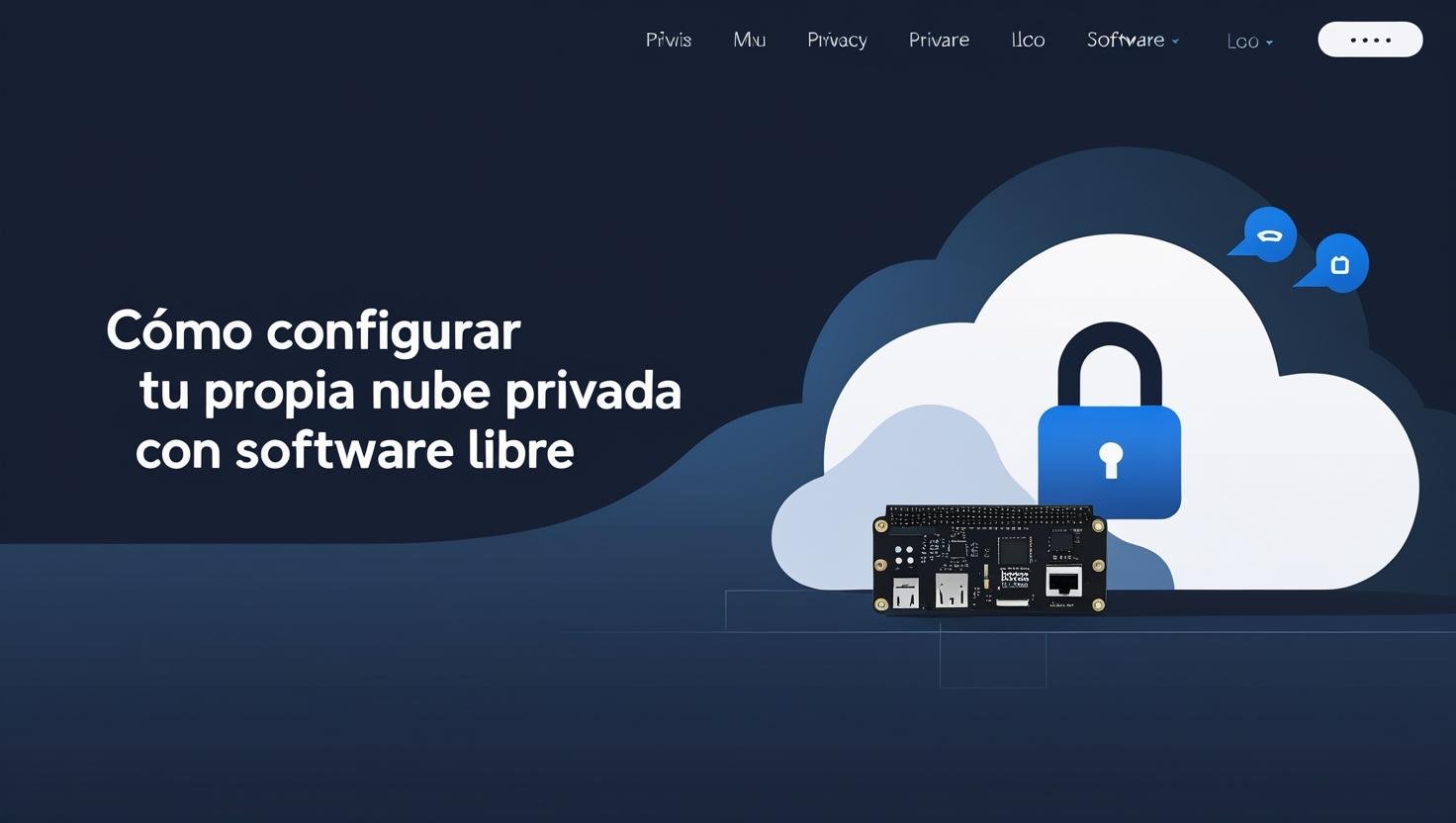 Cómo montar tu propia nube privada con software libre - Solo Software Libre