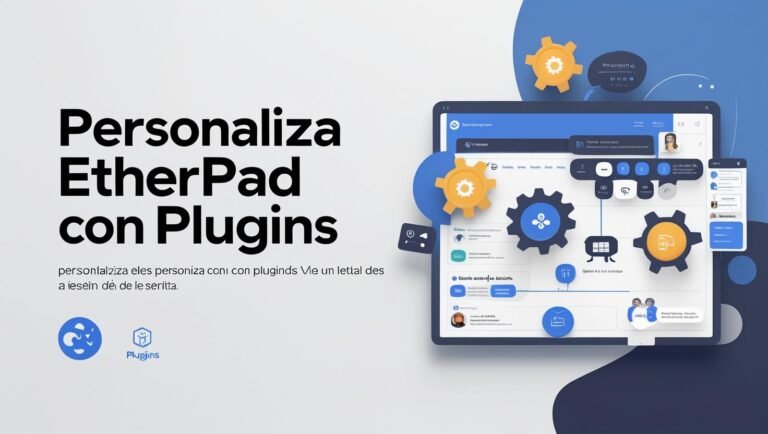 Etherpad: mejora tu editor colaborativo con plugins clave