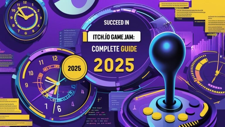Participa y gana Itch.io Game Jam – Guía 2025
